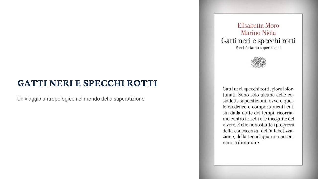 Un libro alla volta - "Gatti neri e specchi rotti" di Elisabetta Moro ...