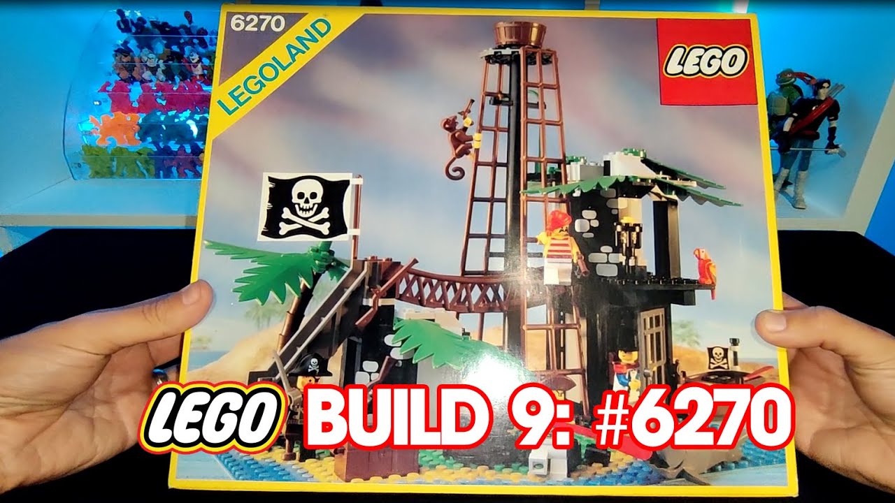 LEGO SET SPEED BUILDS: 9 6270 Pirate Forbidden Island with instructions ...