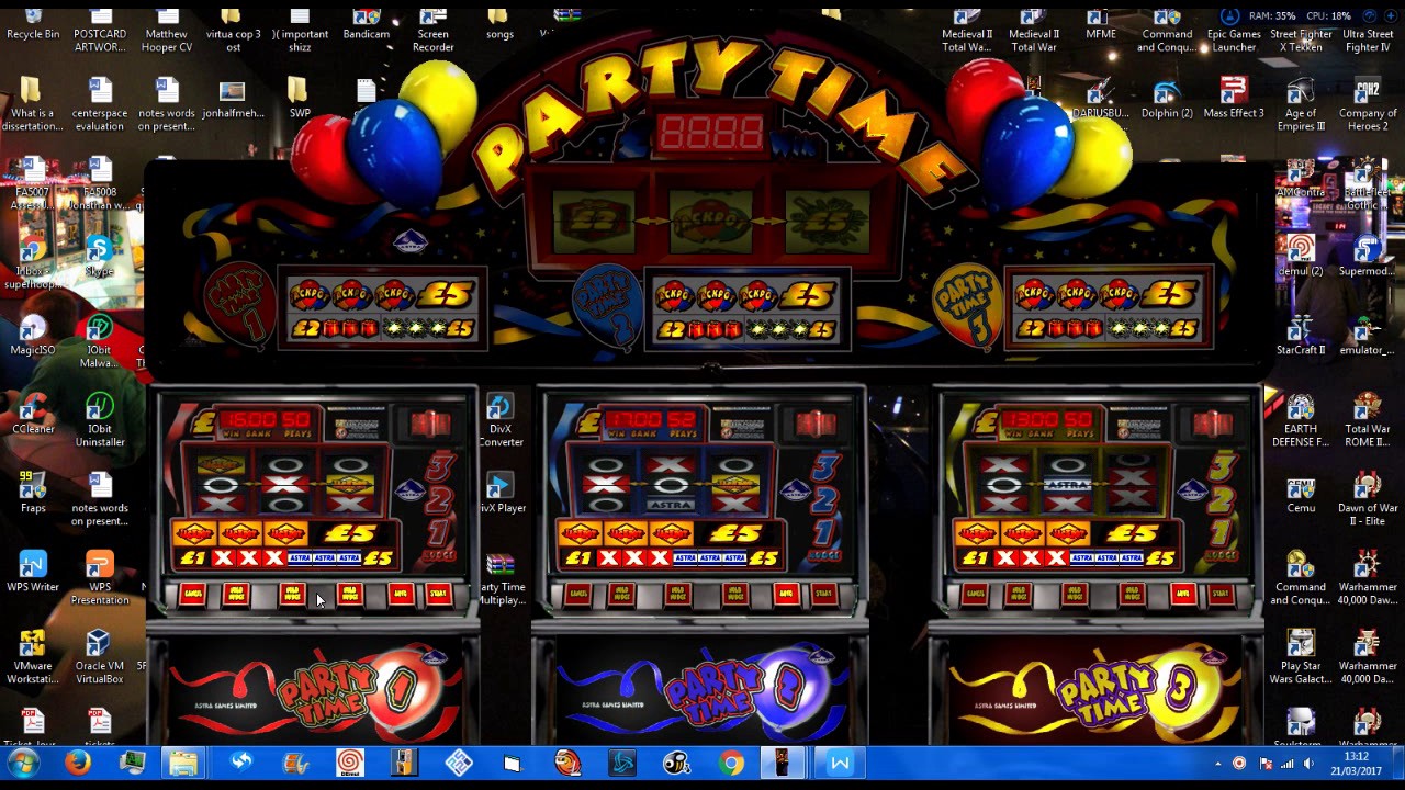 PARTY TIME Multiplayer DX - FRUIT MACHINE - MFME 5.1 - PC - WIN 7 ...