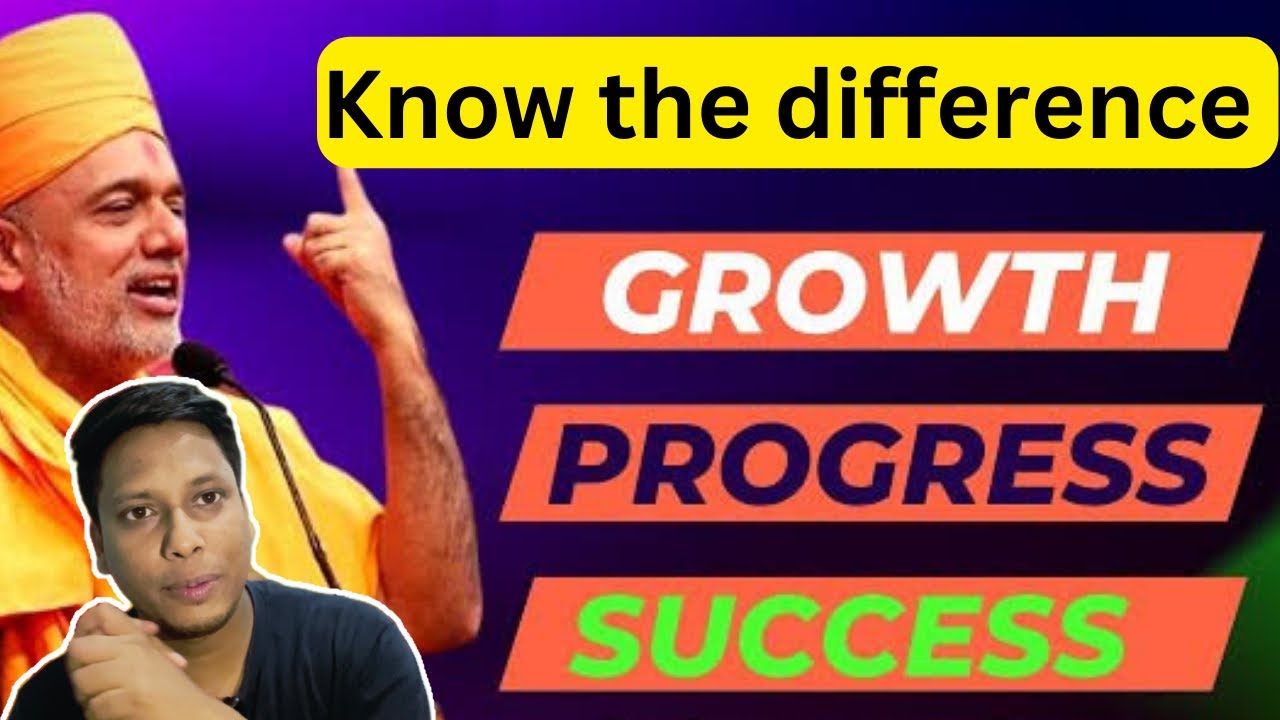 Growth vs Progress vs Success #motivation #assam #netramoni #success ...