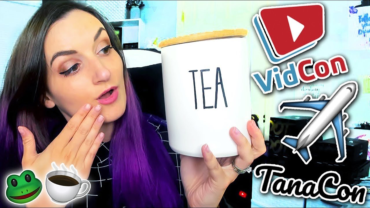 SPILLING TEA for the First Time (TanaCon, VidCon & United) - YouTube