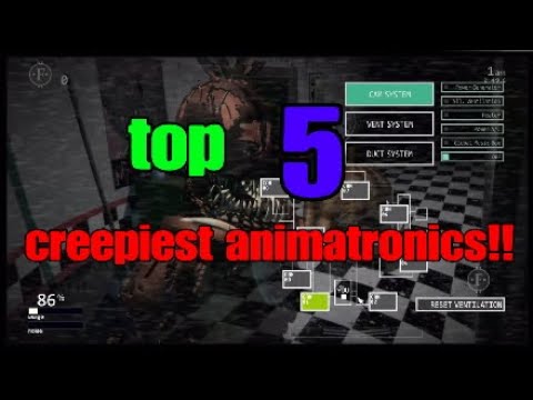 Top 5 creepiest FNaF animatronics!! (Halloween special!) - YouTube
