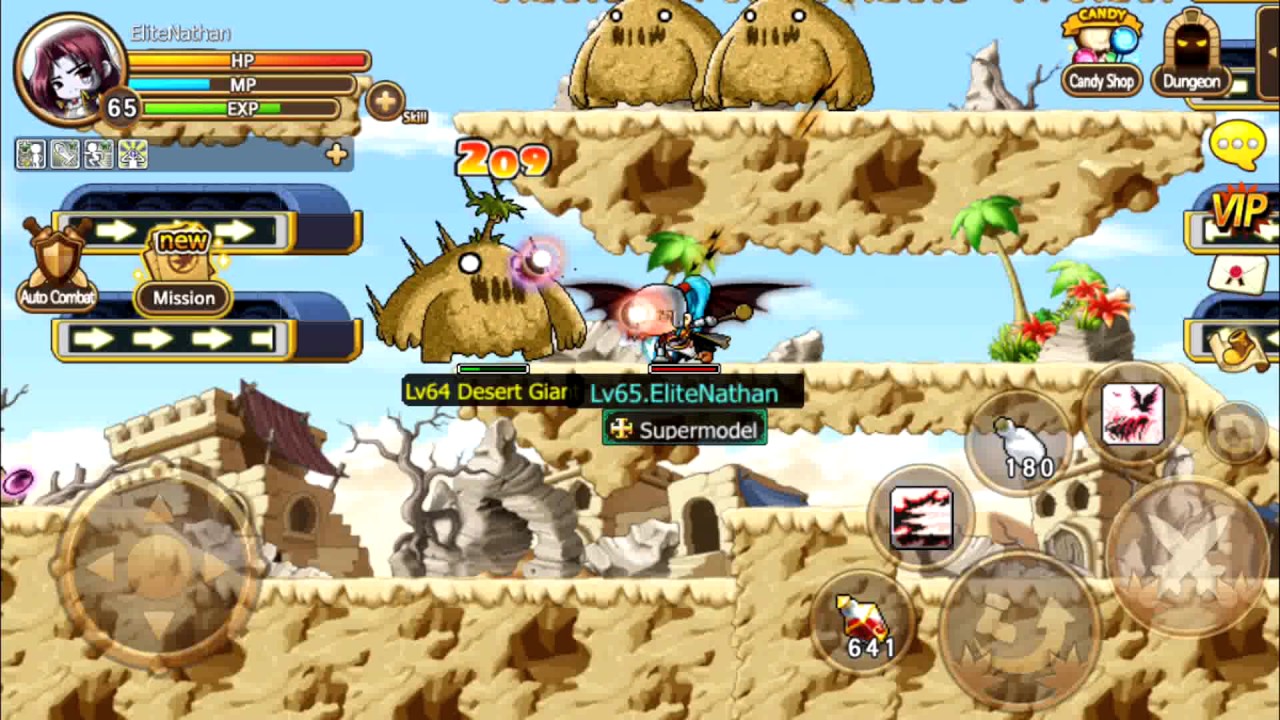 Pocket Maplestory: Desert Giant - YouTube