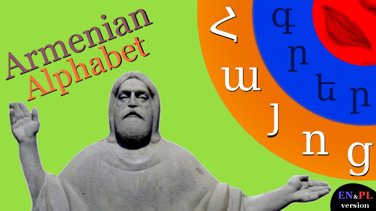 Armenian Alphabet - Great Lesson (Այբուբեն) [EN & PL] - YouTube
