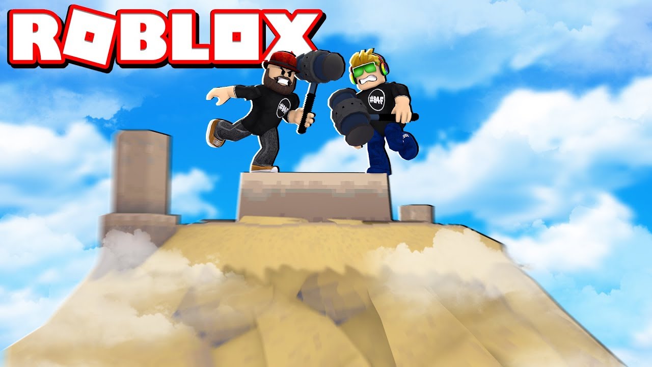 PLAYING KING OF THE HILL WITH BAN HAMMERS in ROBLOX EPIC MINIGAMES ...