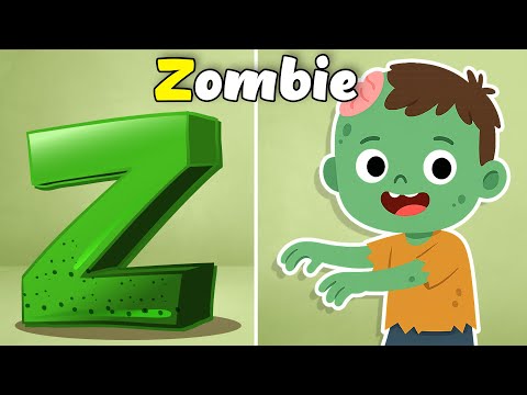 Halloween ABC for Kids 🎃 | Learn the Alphabet with Cute Spooky Characters