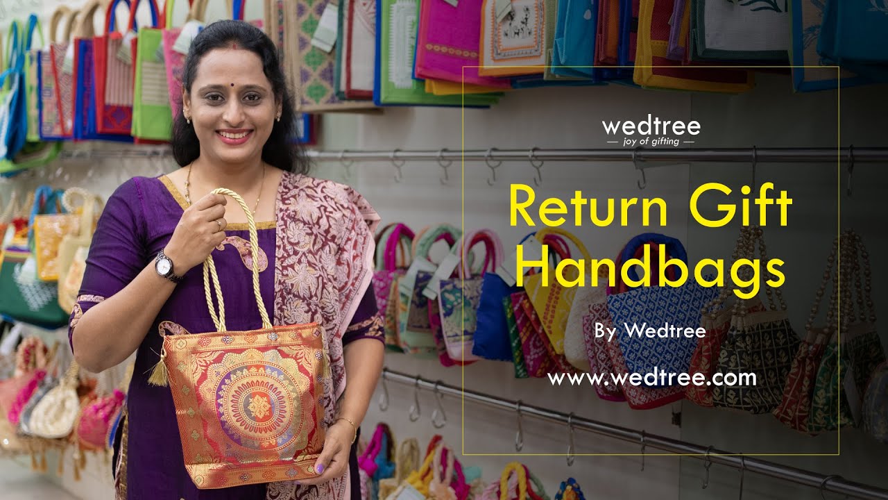 Return Gift Handbags | by Wedtree | 12 Dec 22 - YouTube
