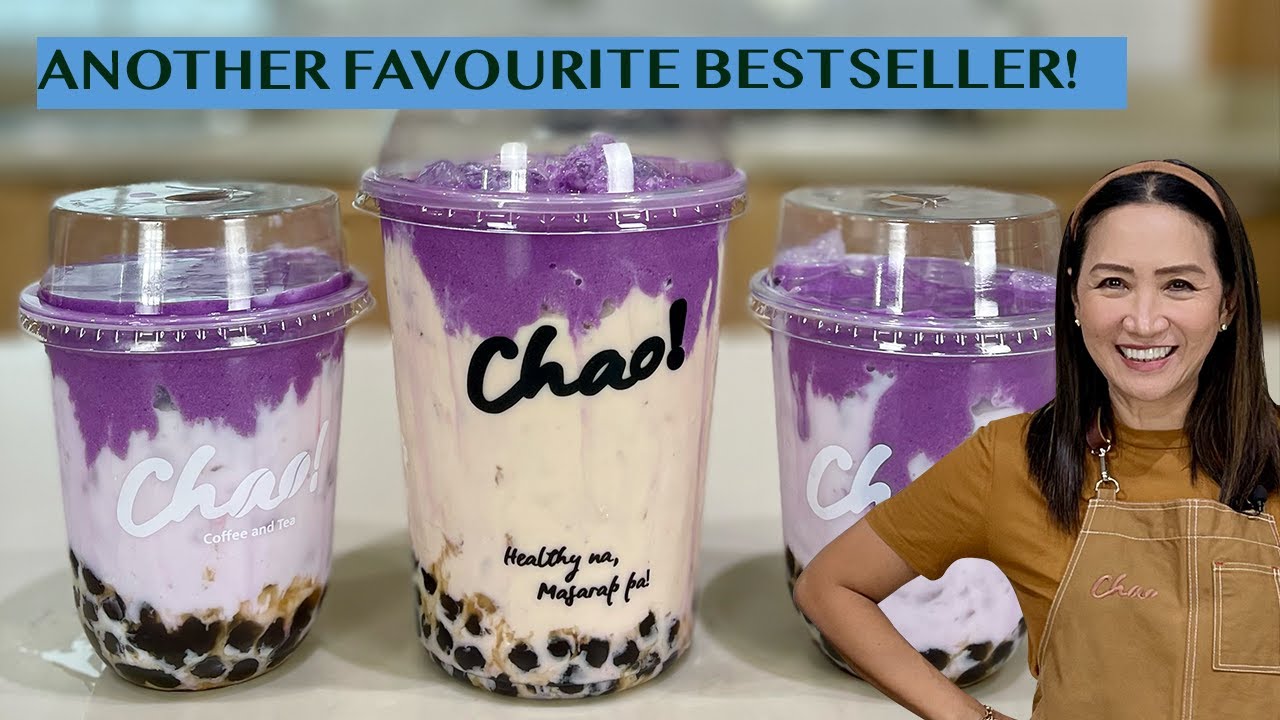 FUDGE DRINKS SERIES: PART 1 OF 3 - AMAZING TARO FUDGE BUBBLE MILK - YouTube