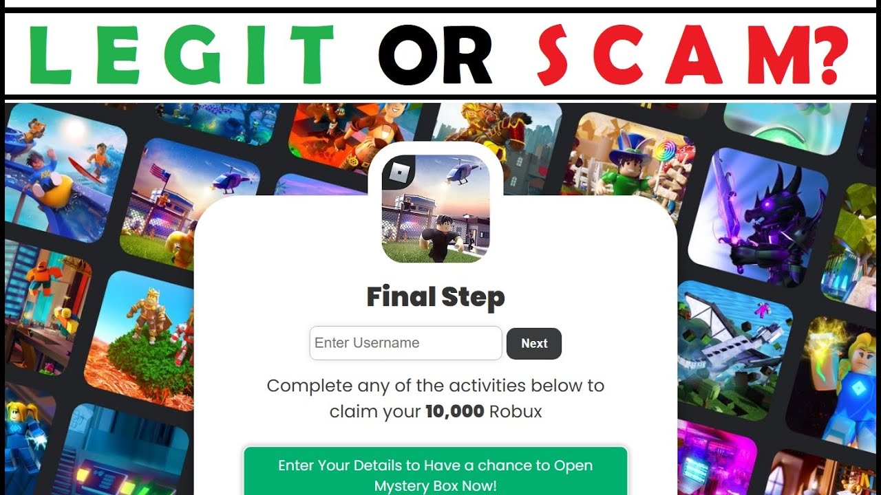 RBX.Fund Free Robux Roblox – Legit or Scam? - YouTube