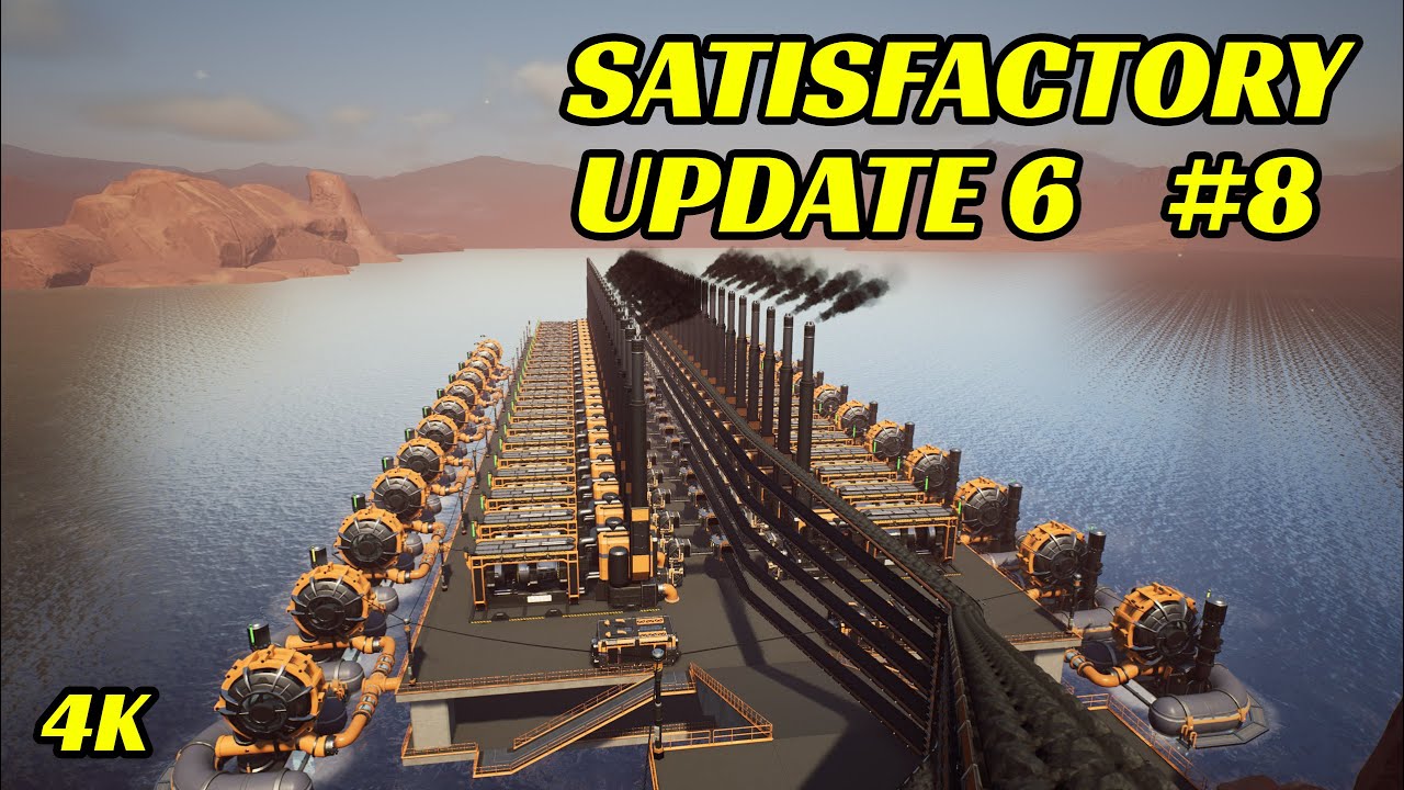 3600 MEGAVATIOS DE ENERGÍA | SATISFACTORY UPDATE 6 GAMEPLAY ESPAÑOL 8 - YouTube