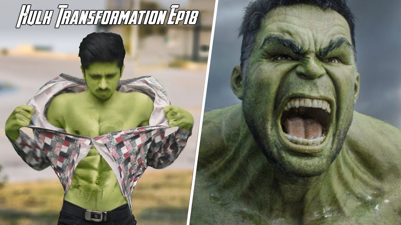 The Hulk Transformation Episode 18 | A Short film VFX Test - YouTube