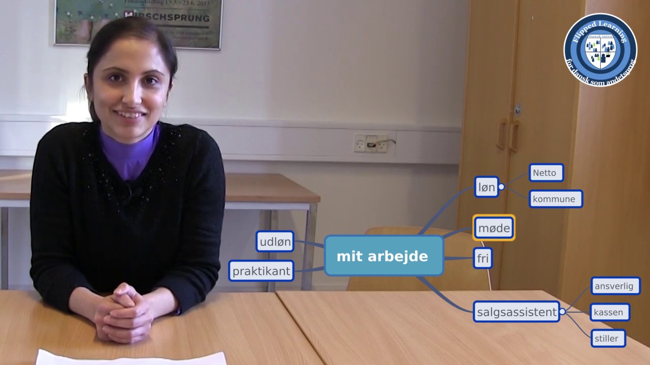 Dansk waystage/threshold: 'mit arbejde' - kursistpræsentation, Deljana ...