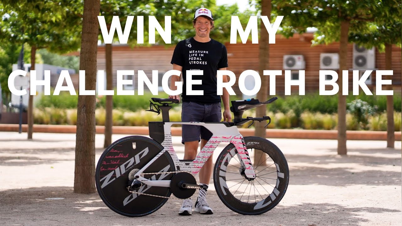 Donate for a chance to win my Challenge Roth Race bike - YouTube