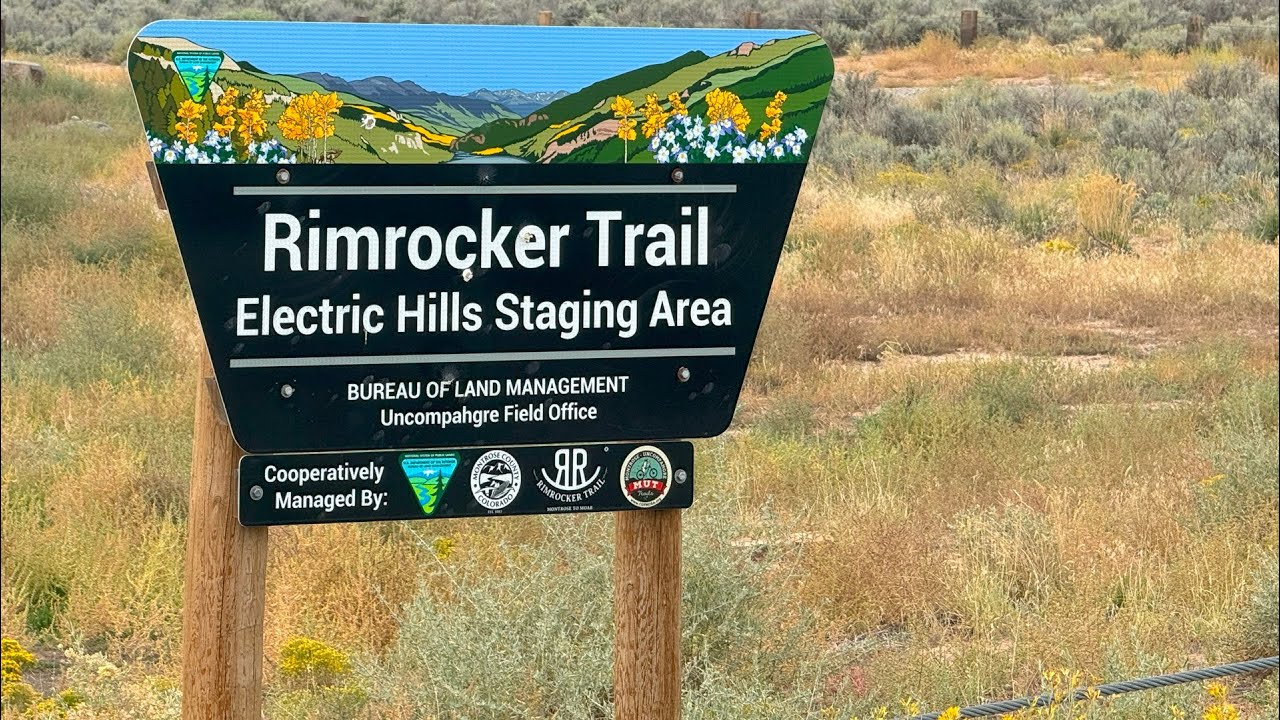 RimRocker trail from Montrose Colorado to Moab Utah. Jeep Gladiator ...