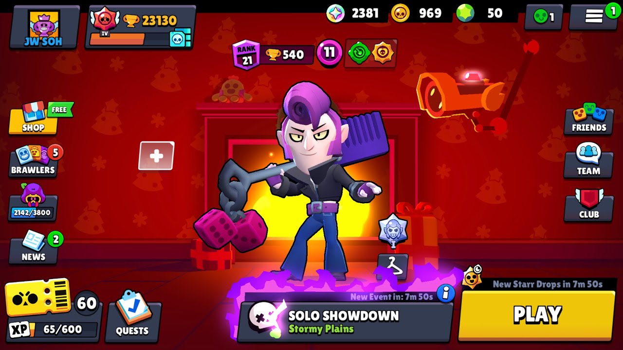 Brawler of Mythic Rockabilly Mortis Power 11 Max Level 🔥🎮| Brawl Stars ...