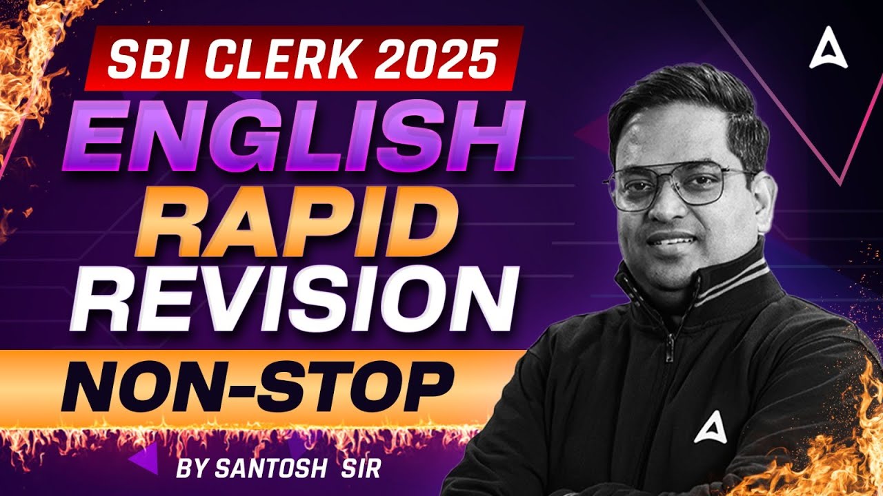 SBI CLERK 2025 | RAPID REVISION 2 HOURS NON-STOP | SUNDAY मतलब REVISION ...