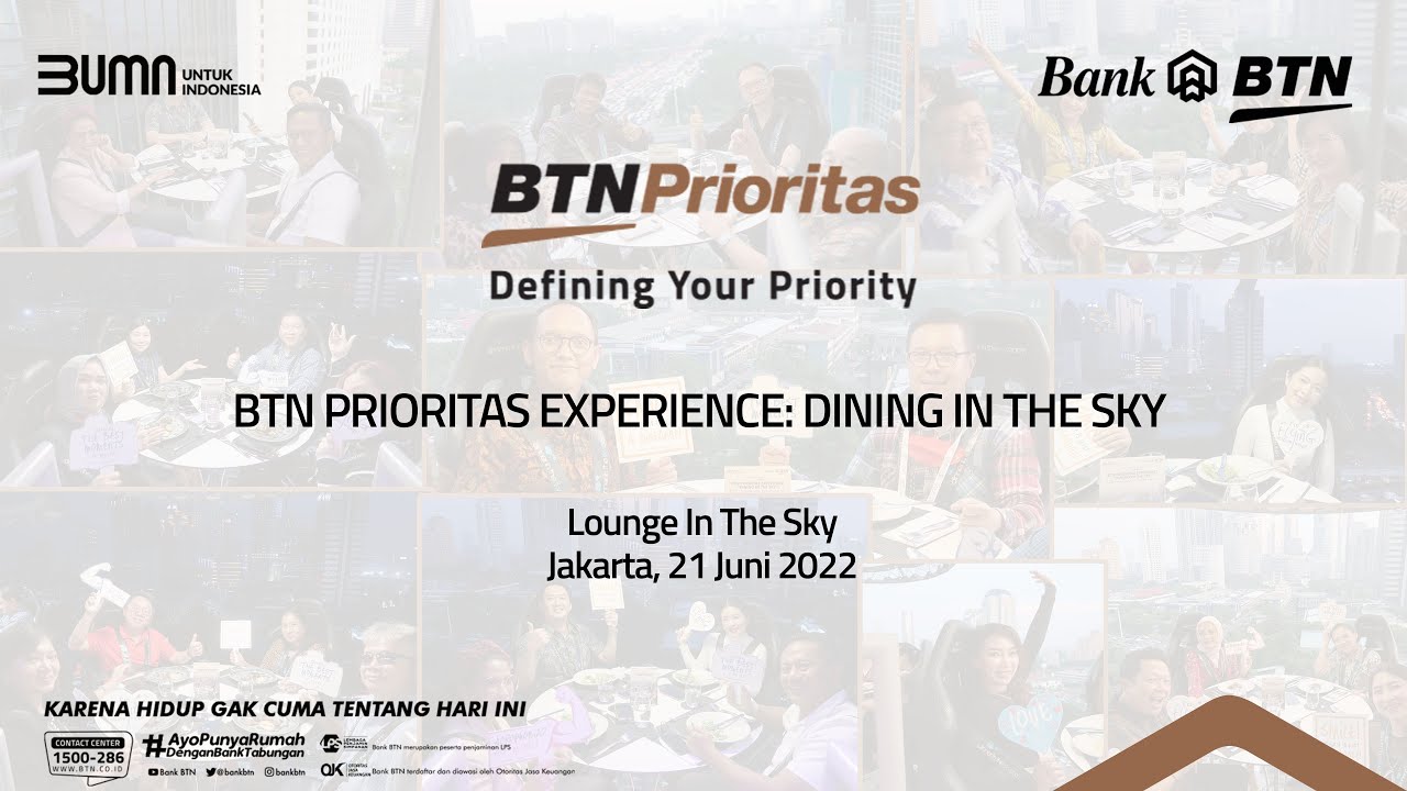 BTN Prioritas Experience : Lounge In The Sky - YouTube