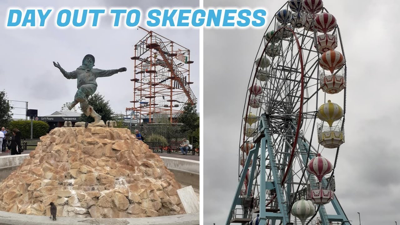 DAY OUT TO THE SEASIDE | SKEGNESS | VINTAGE FUN FAIR | - YouTube