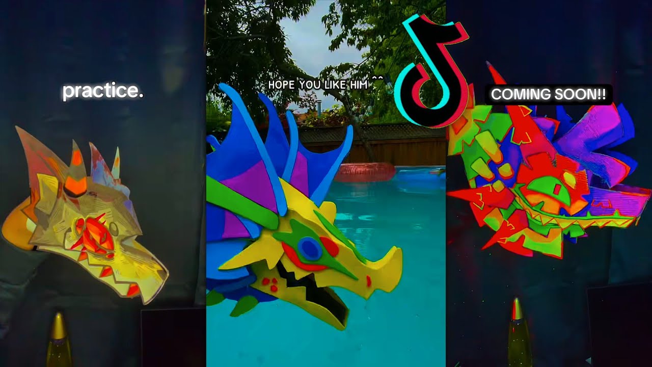THE AMAZING Paper Dragon 🔥Dragon Puppet TikTok Compilation😍 #94 - YouTube