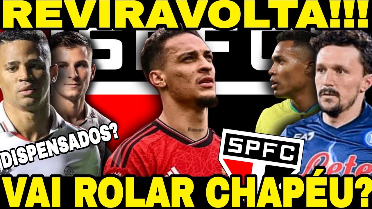 O SPFC NEGOCIA COM +1 REFORÇO, E PODE TOMAR CHAPÉU DO… | •ANTHONY TÁ ...