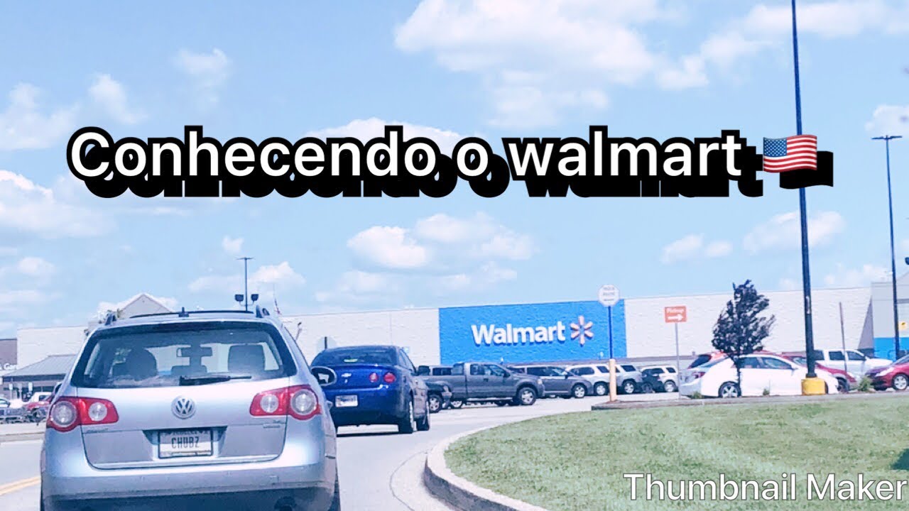 CONHECENDO O WALMART NOS EUA - Long distance relationship - YouTube