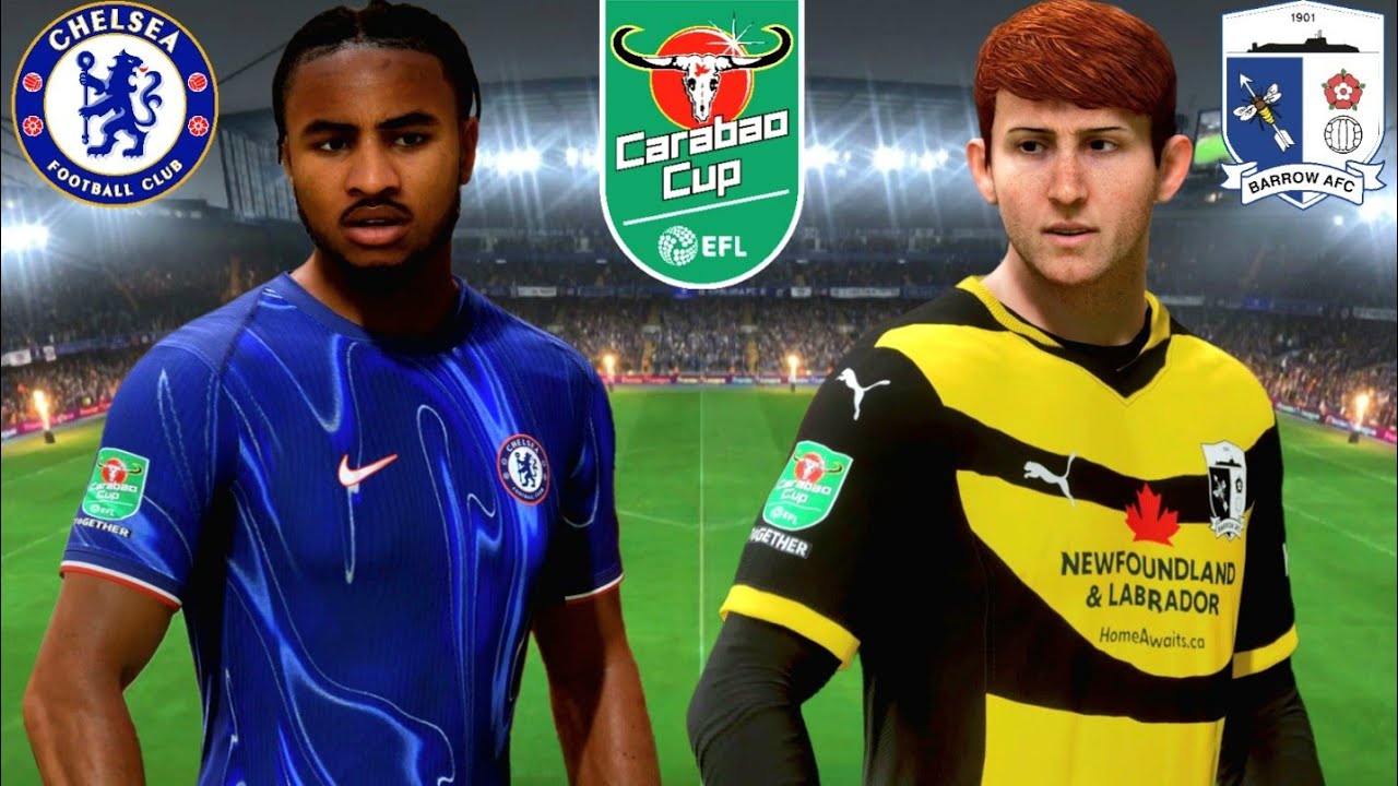 EA FC 25 - Chelsea vs. Barrow - Nkunku Neto Joao Felix Sancho - Carabao ...