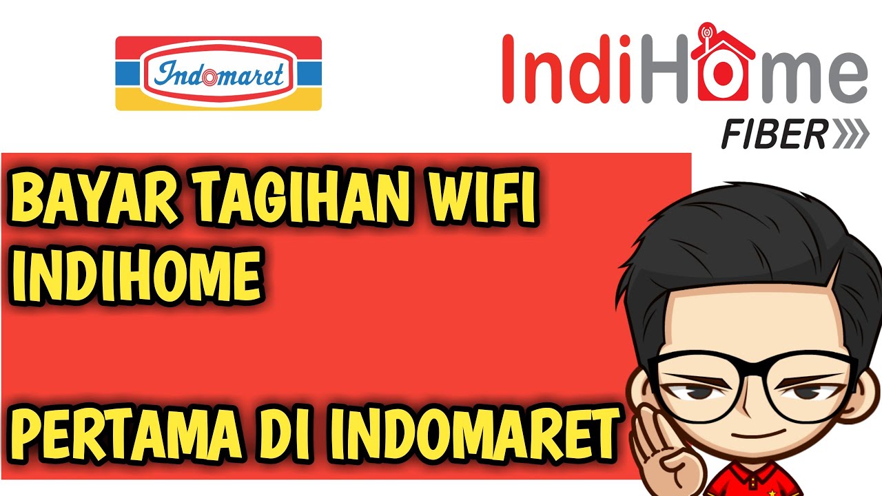 BAYAR TAGIHAN WIFI INDIHOME PERTAMA KALI DI INDOMARET - YouTube