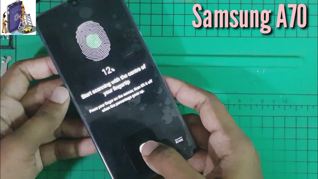 Samsung A70 Fingerprint Calibration|How to Calibrate|Fingerprint not working|SM-A705F - YouTube