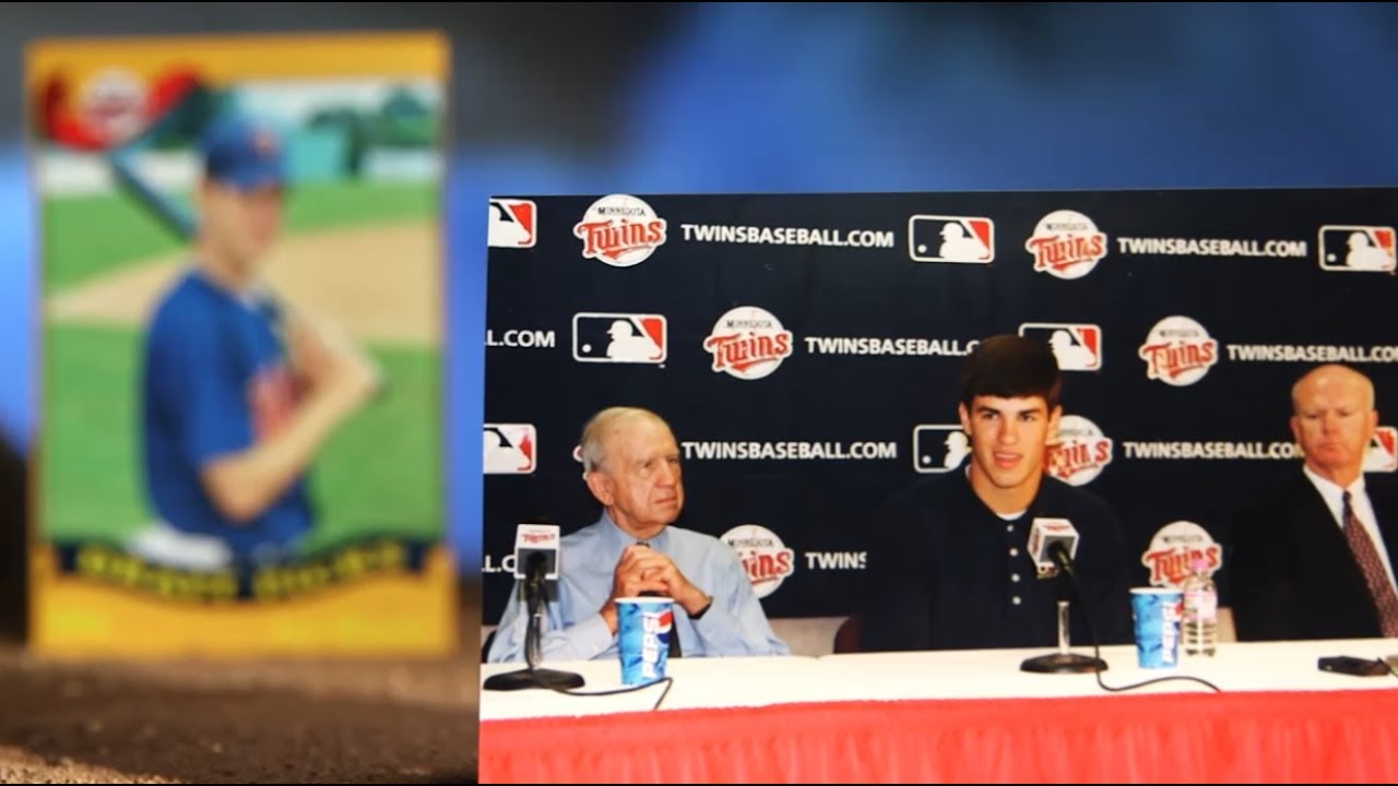 Joe Mauer looks back on the 2001 draft - YouTube