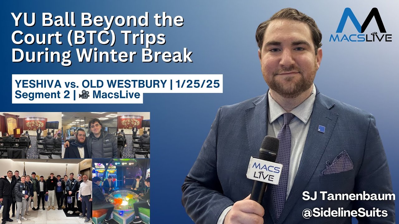 YU Ball Beyond the Court (BTC) program visits OU, Artscroll HQ & other ...