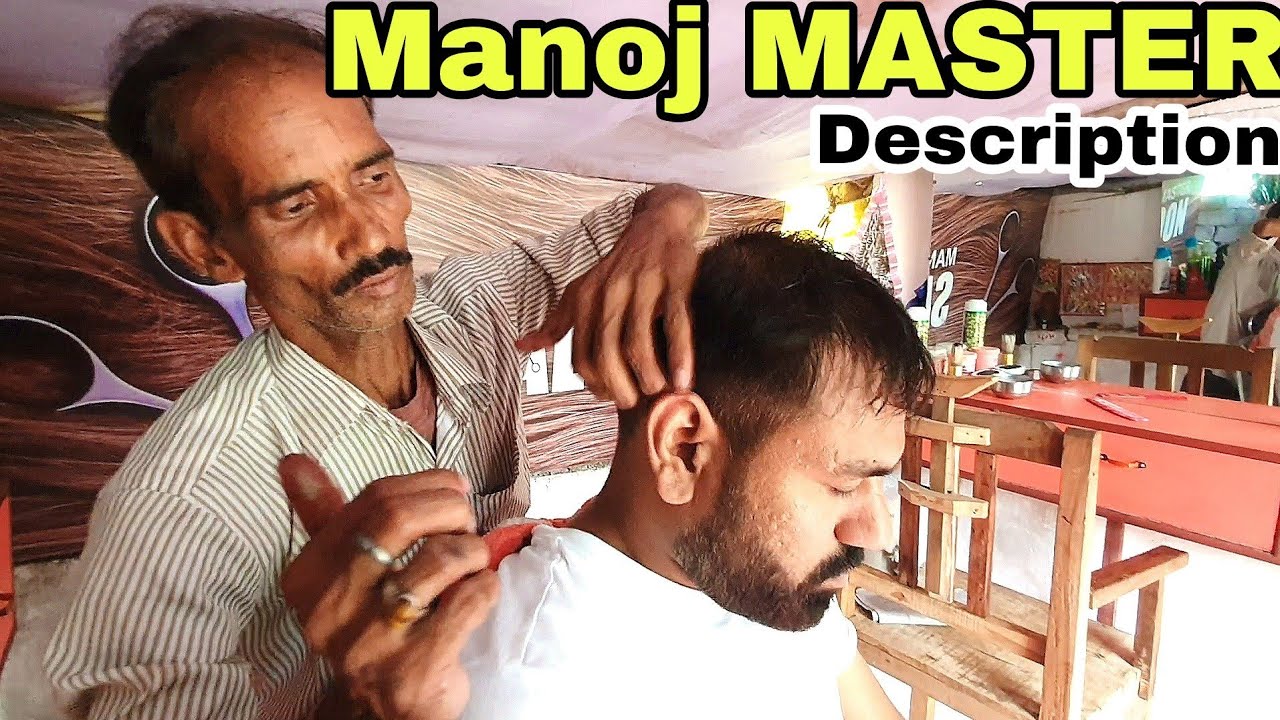 Head massage with his crunchy neck cracking By MANOJ- MASTER | ASMR ...