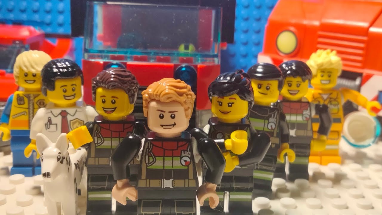Lego Fireman Sam New Improve End Credits Series 2 -Series 3 - YouTube