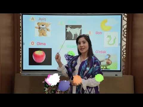 O'zbek alifbosi - YouTube