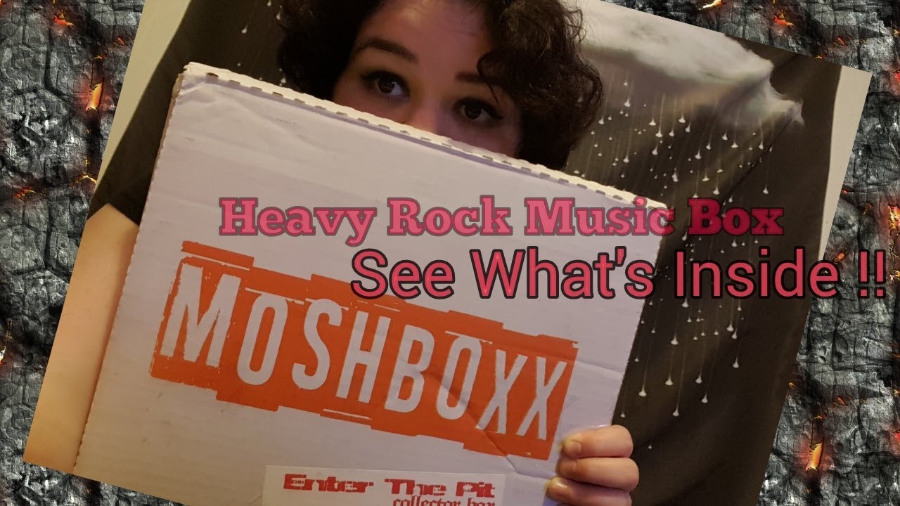 The MoshBoxx Heavy rock music box unboxing - YouTube