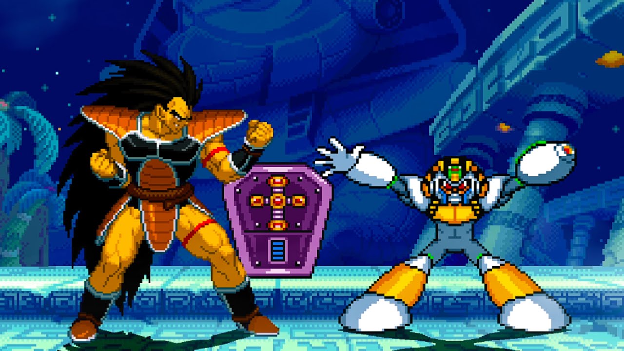 Raditz Vs. Pharaoh Man - Ancient might - YouTube