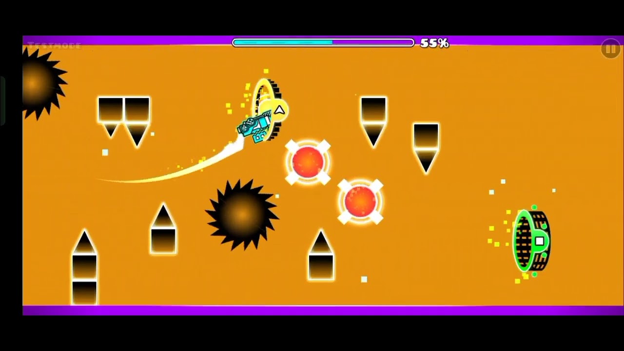Is this gameplay ok for an easy demon? | Geometry dash level preview ...