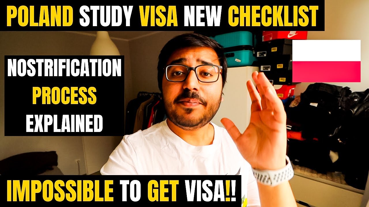POLAND STUDY VISA NEW CHECKLIST UPDATE| Nostrification Process ...