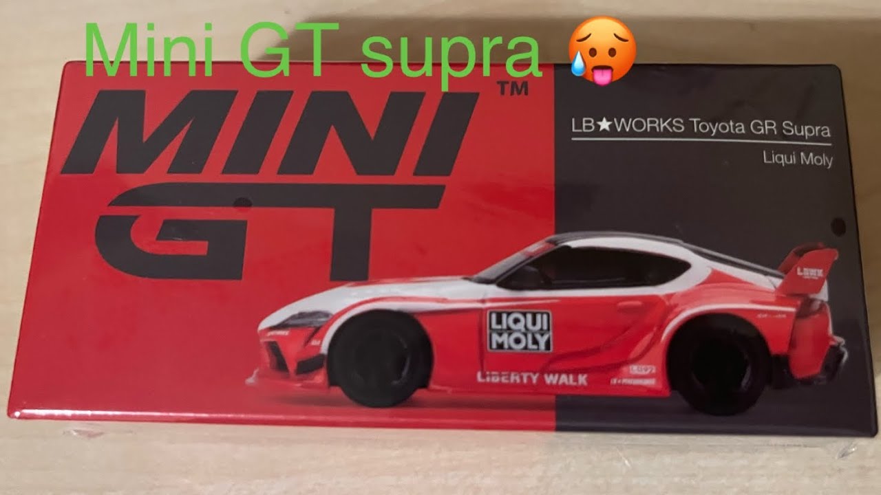 Mini GT Toyota supra lb works liqui moly - YouTube