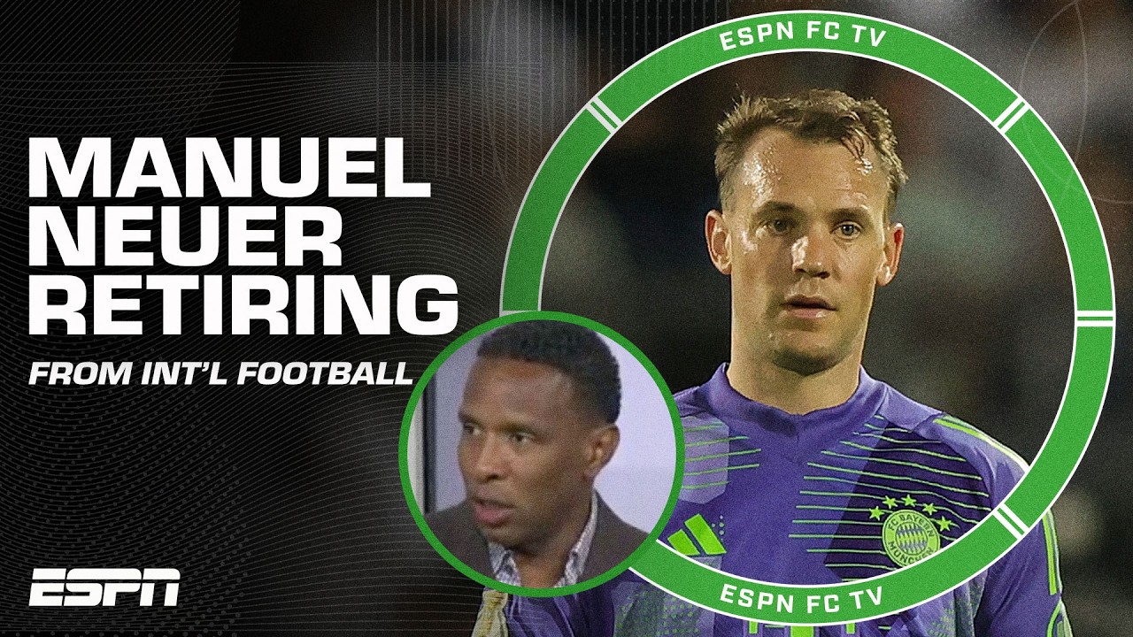 Manuel Neuer retiring from international football 🇩🇪 'He CHANGED the ...