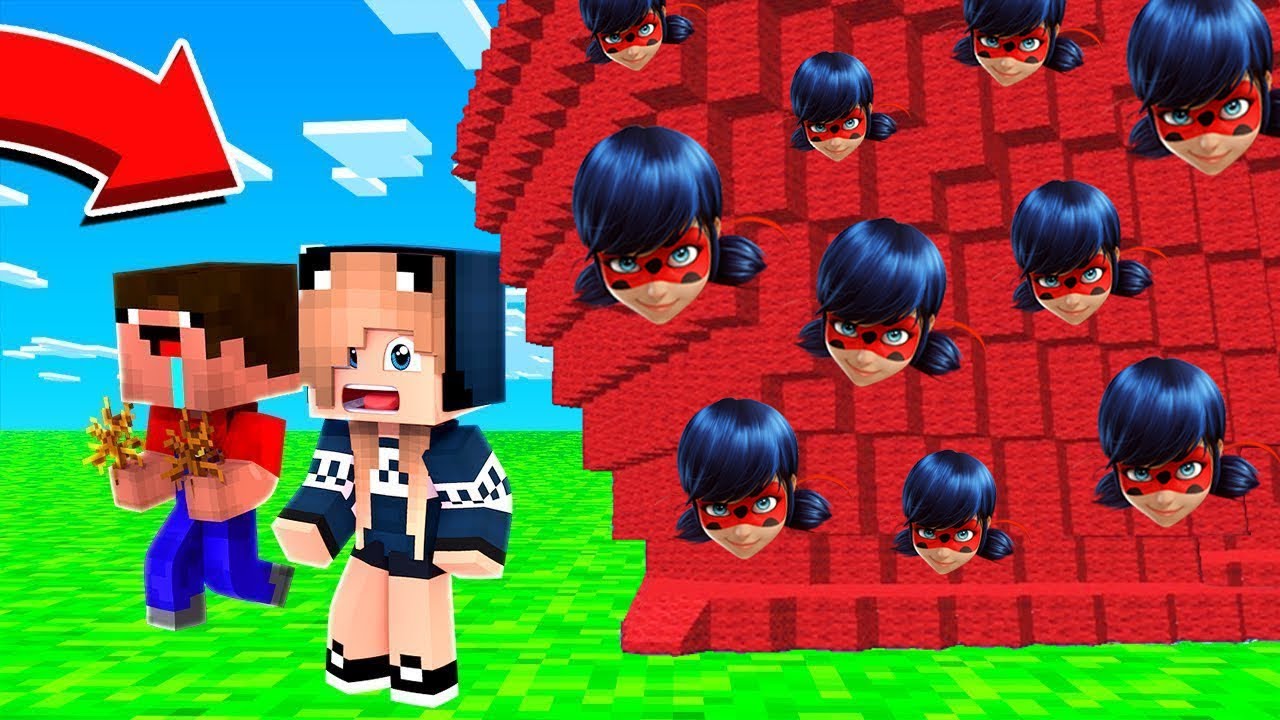 НУБ И ПРО ПРОТИВ ЦУНАМИ ИЗ ЛЕДИ БАГ В МАЙНКРАФТ ДОМ ЛОВУШКА В Minecraft