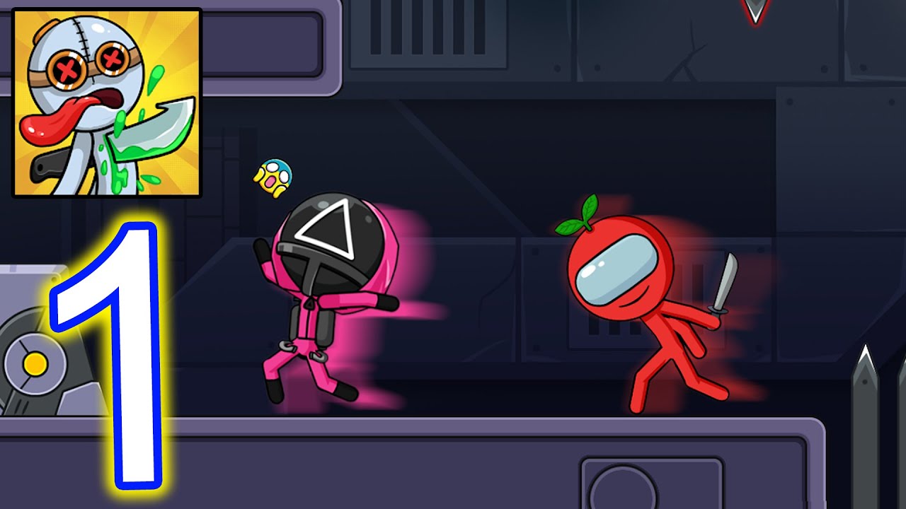 Red Stickman Assassin Killer - Gameplay Walkthrough Part 1 (iOS ...