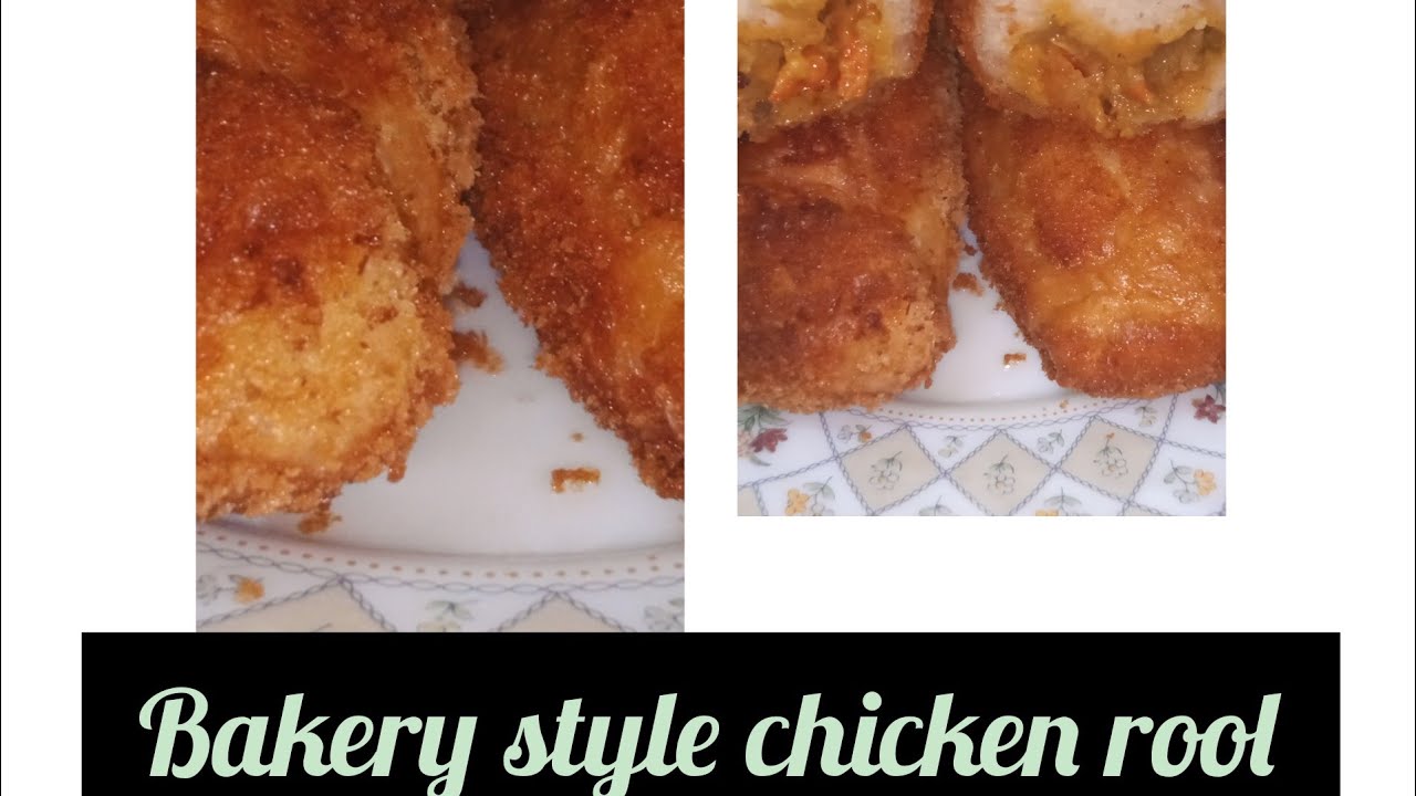 ##Bakery style chicken roll##crispy chicken roll## - YouTube