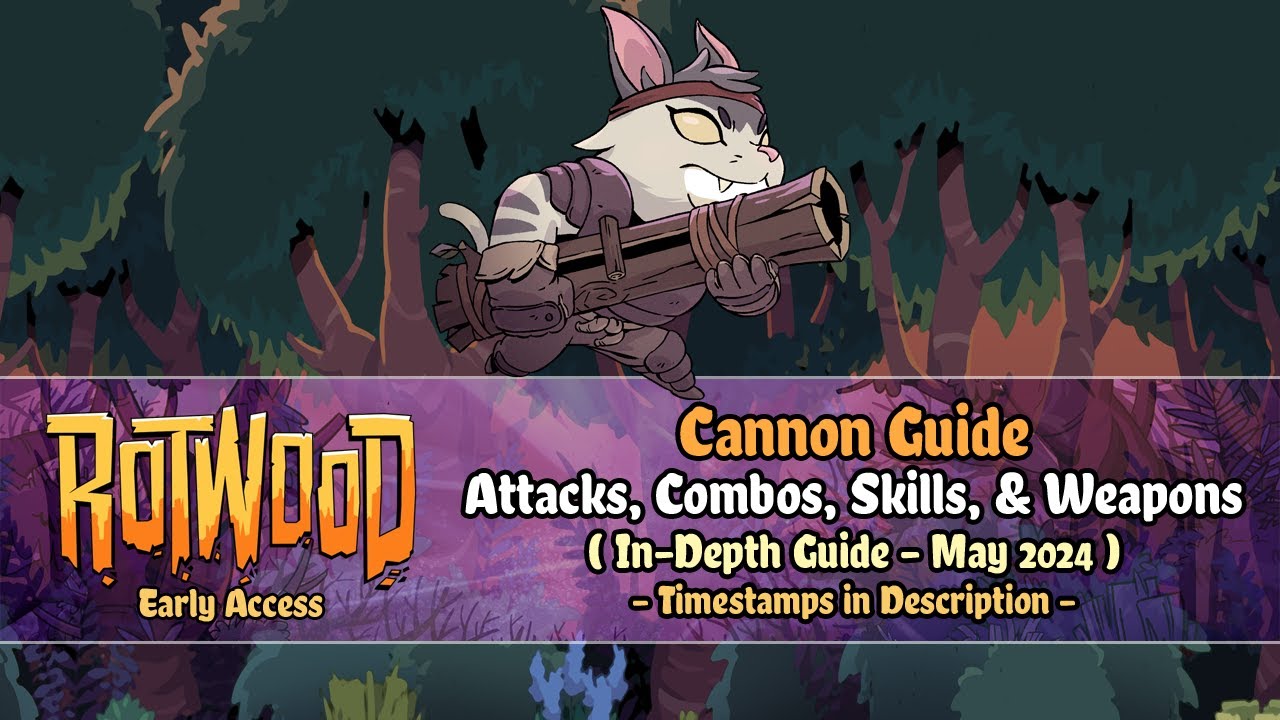 Rotwood Early Access - In-Depth Cannon Guide (All Attacks, Combos ...