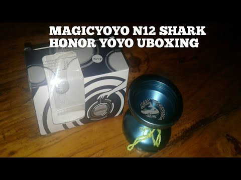 Magicyoyo N12 shark honor yoyo unboxing - YouTube