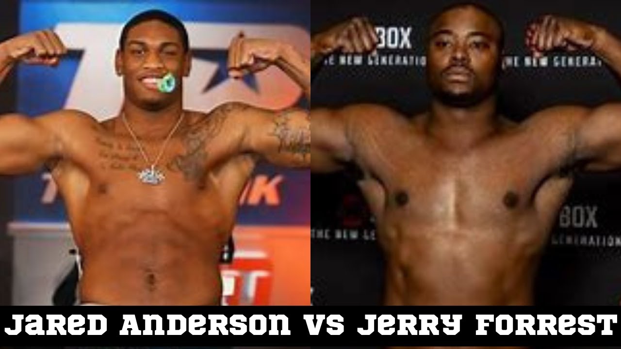 Jared Anderson vs Jerry Forest breakdown 2nd round KO #jaredanderson # ...