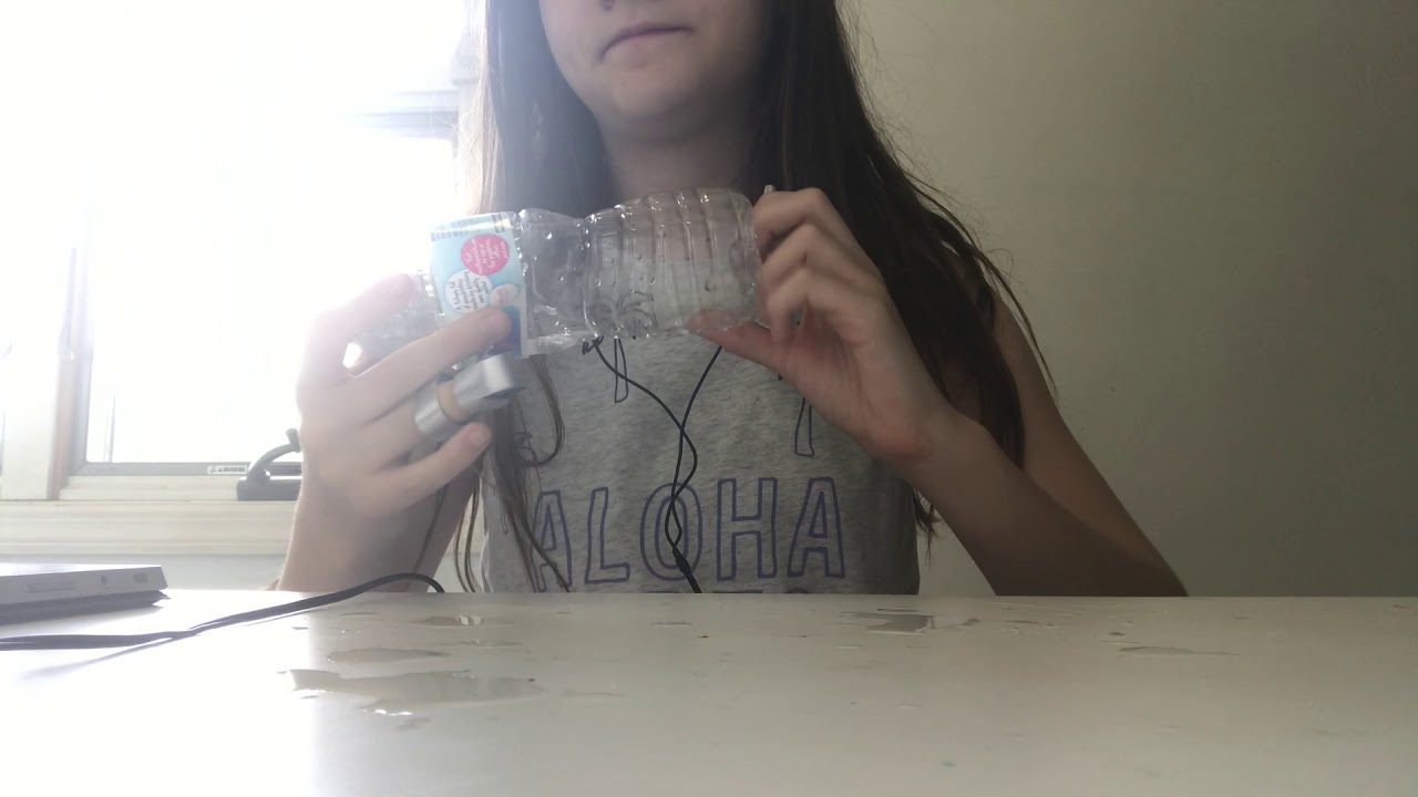 ASMR | water sounds, scratching, tapping water bottle sounds - YouTube