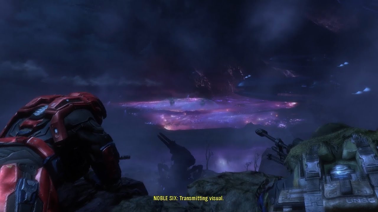 Halo: Reach - Noble 3 & 6 Find The Covenant Army 1080p - YouTube
