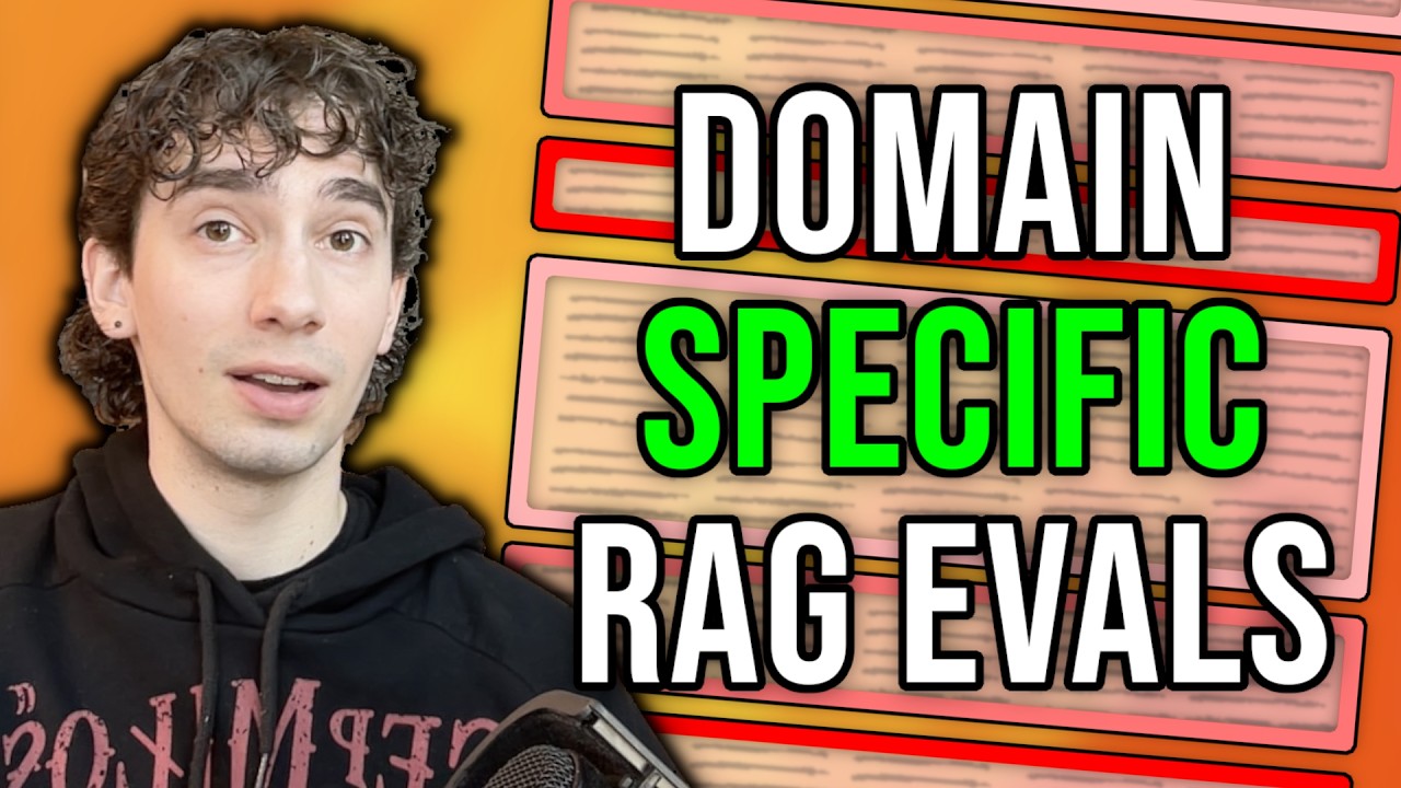 Find the BEST RAG Strategy with Domain Specific Evals - YouTube