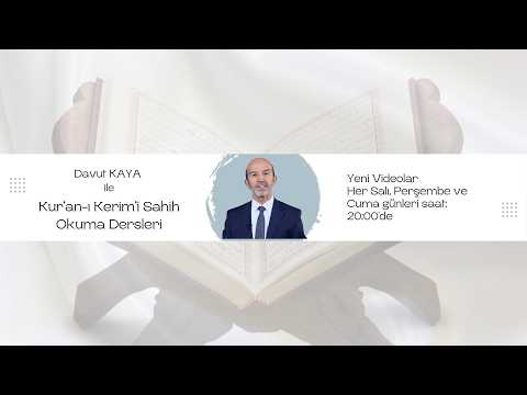 Kur'an-ı Kerim Sahih Okuma Dersleri 9: Kaf (ق) ve Kef (ك) Harfleri Mahreçleri