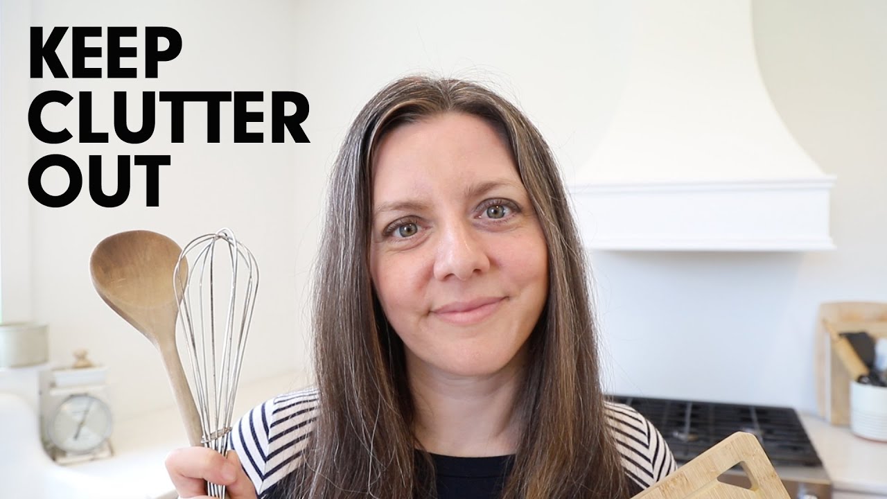 Clean + Clutter Free Kitchen | 7 ways to simplify this hardworking space - YouTube